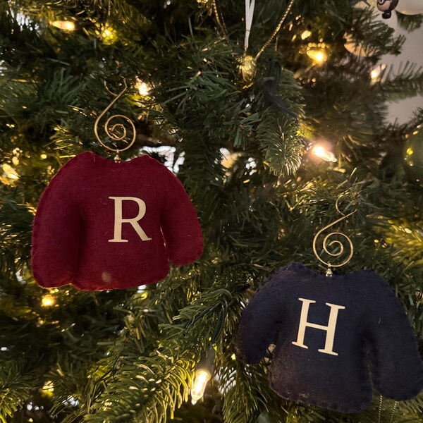 Harry Potter and Ron Weasley Christmas Sweater Tree Ornaments- Set - Etsy