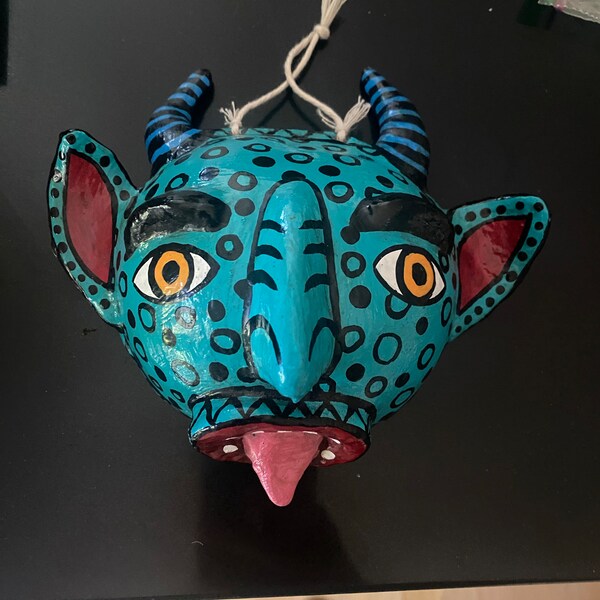 Colorful Otomi Hand Embroidered Tenango Style Flower Embroidered Table ...