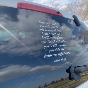 Jesus Decal Christian Car Sticker Vinyl Lettering Window - Etsy