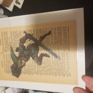 Paper Mario and Peach Dictionary Art Series - Etsy