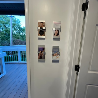 Wall Mount Metal Brochure Holder - Etsy