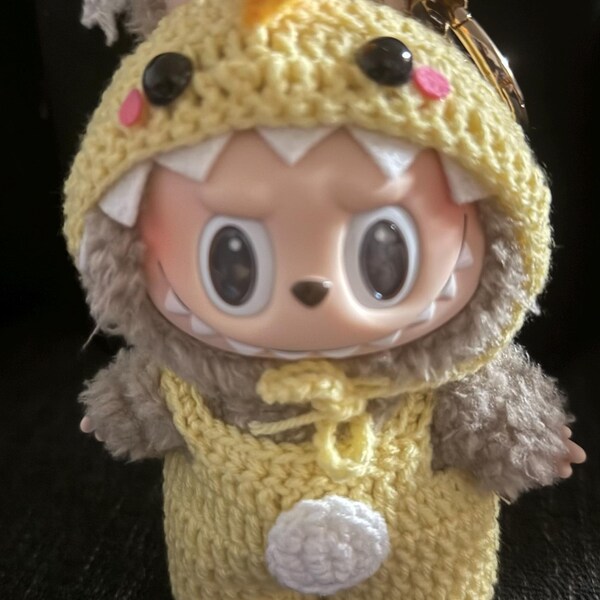 Labubu Dress Amigurumi Stuffed Animal Labubu Clothes Labubu Macaron ...