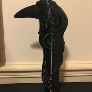 Crow Canehead - Etsy