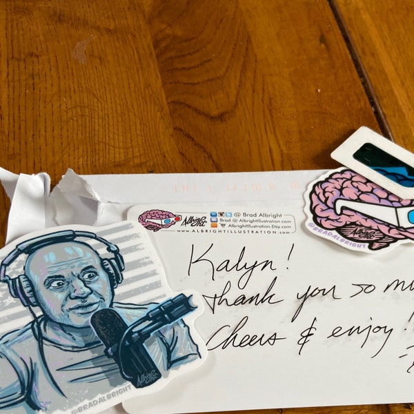 The Joe Rogan Stickersperience - Podcast Portrait Sticker Decal - FREE ...