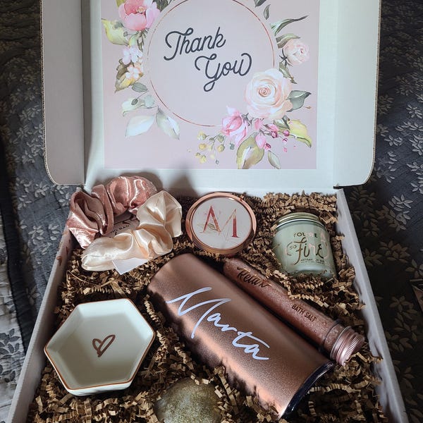 Thank You Gift Box for Her, Show Gratitude or Token of Thanks ...