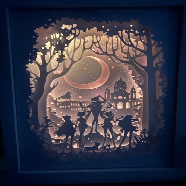 Paper Cut Light Box - Etsy