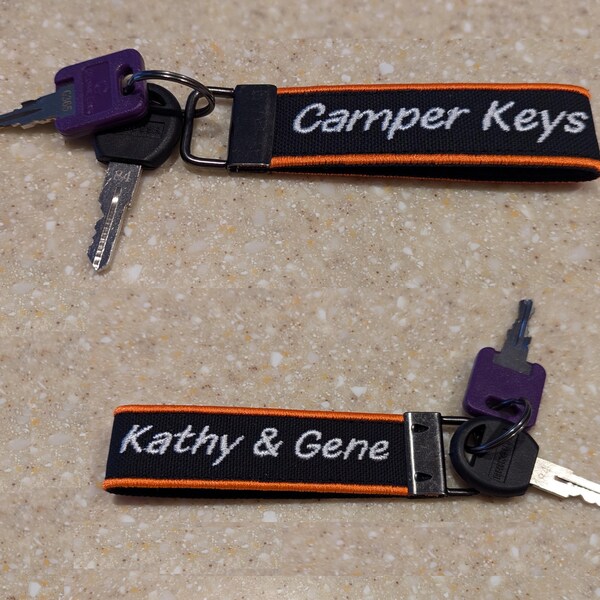 Pilot Keychain | Airplane Captain | Aircraft | Custom Embroidered ...