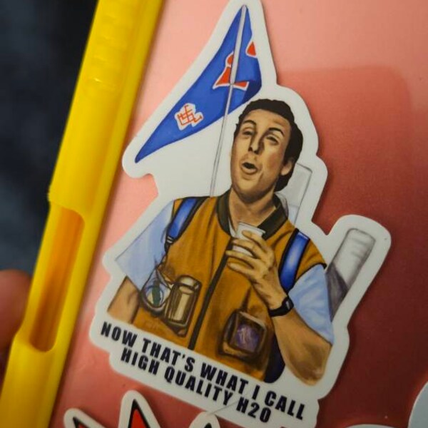 Waterboy Fan Pack matte Vinyl Stickers - Etsy