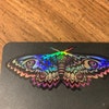 Holographic Moth Psychedelic Sticker Laptop Sticker Car Sticker ...