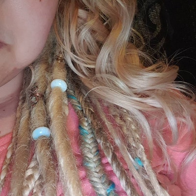 Unique Copper Dreadlock Beads, Loc Bead, Dreadlock Accessory, Tribal ...