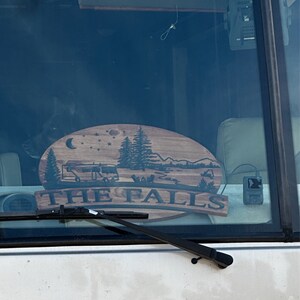 RV Sign, Camper Sign, Engraved Rv Sign, Campsite Flag, RV Flag Hanging ...