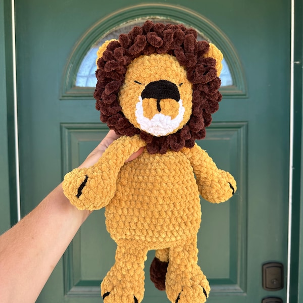 Sleepy Lion Rag Doll Crochet Pattern / Ragdoll / Zoo Animals / Safari ...