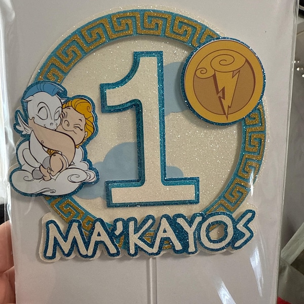 Baby Hercules Birthday Cake Topper! - Etsy