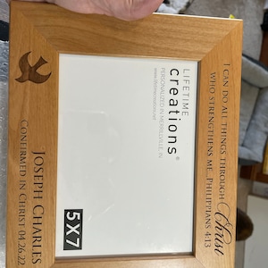 Personalized Wrestling Coach Picture Frame by Lifetime | Etsy