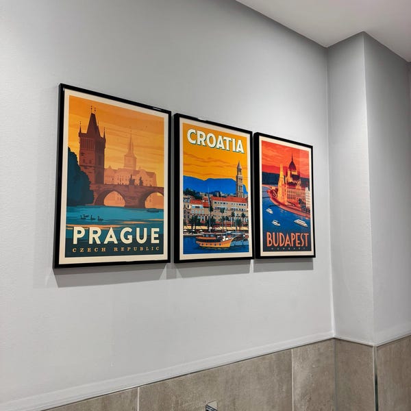 Italian Wall Art Set of 40 Italy Posters La Dolce Vita Print Art Travel ...