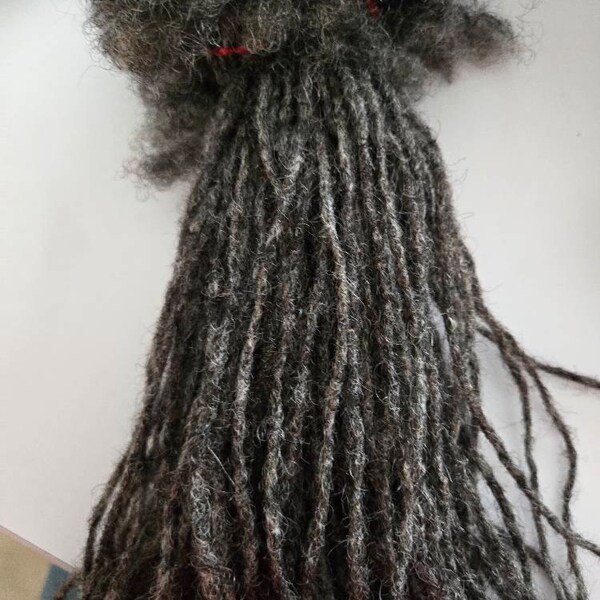 Microloc Extensions Salt and Pepper Loc Extensions Size 0.2cm 100% ...