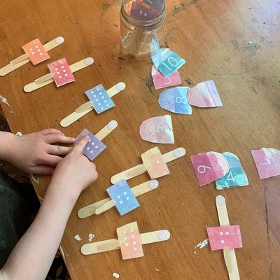 Summer Popsicles Numbers and Letters Alphabet Matching - Etsy Canada