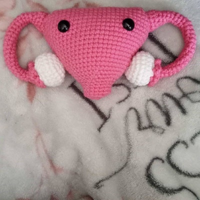 Anatomical Uterus Crochet Pattern PATTERN ONLY Instant DOWNLOAD ...
