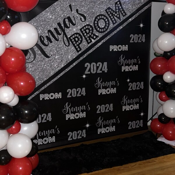 Prom Backdrop Step and Repeat for Any Special Event Including ...