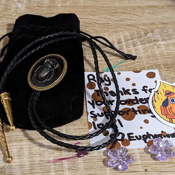 Black BAT Bolo TIE -metallic Purple Bat - Wedding Necklace - Goth ...