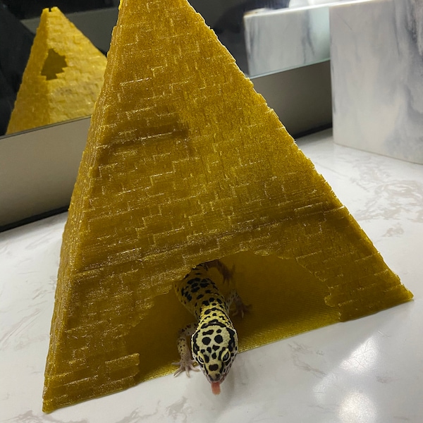 Stroodies Great Pyramid Hide for Leopard Geckos - Etsy