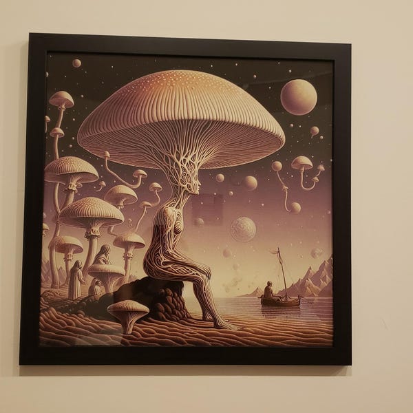 UFO Art, Retro Sci-fi Art, Vintage 1950's Inspired - Space Cowboy ...