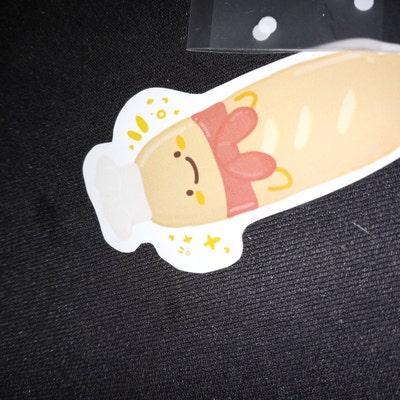 Freshy Boy Breadstick Sticker, Kawaii Bread Sticker, Awkward Breadstick ...