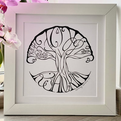Handmade Classic Square Picture Photo Frames Wooden Effect 11 Colours ...