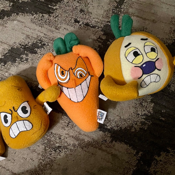 The Root Pack Plushies (unofficial) Handmade-fanmade - Etsy