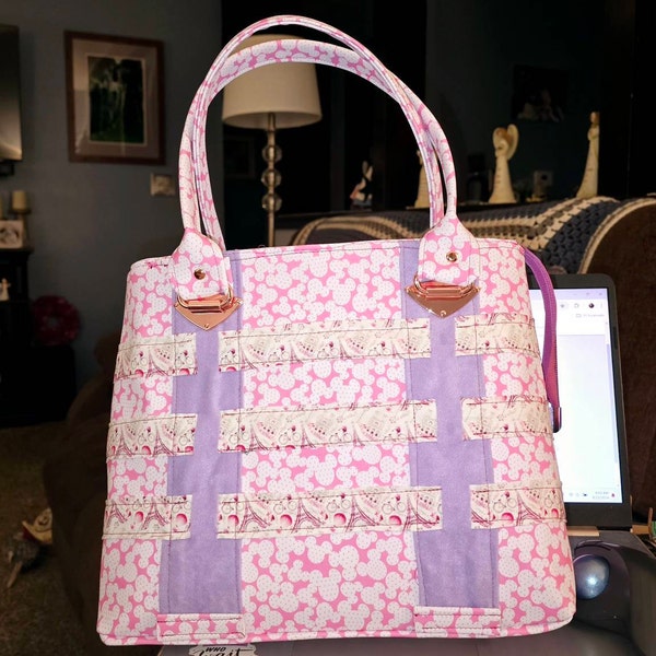 Amara Handbag, Pdf Sewing Pattern, Diy Handbag, Weaving Designs ...