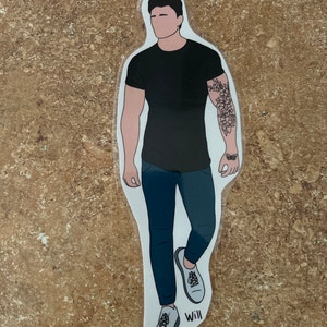 Book Boyfriend Stickers group 2 - Etsy