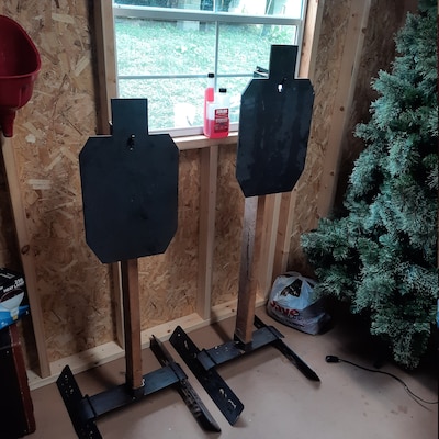 AR 500 T Post Conduit Target Stand 2 Pack W/ Gong Hanger - Etsy