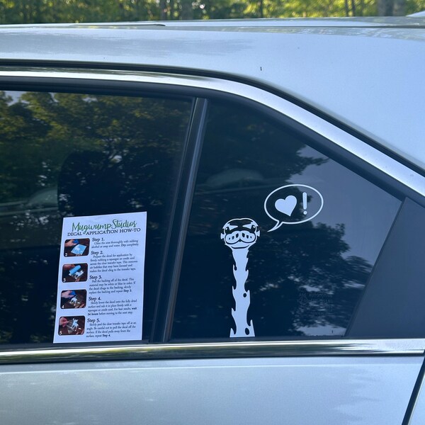 Peeking Ball Python Decal - Periscoping Snake, Serpent, Boa, Reptile ...