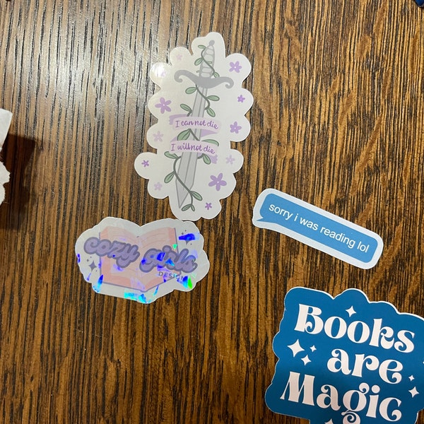 POWERLESS STICKER Pack, Adena Paeden Kye Romance Fantasy Kindle Sticker ...