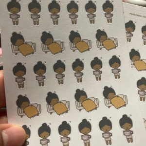 Utility Bills Printable Doodle Icon Stickers Digital Planner Sticker ...