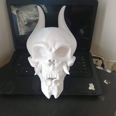 ONI MASK wearable Custom Airbrushed - Etsy