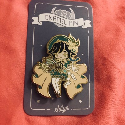 Genshin Venti Pin - Etsy