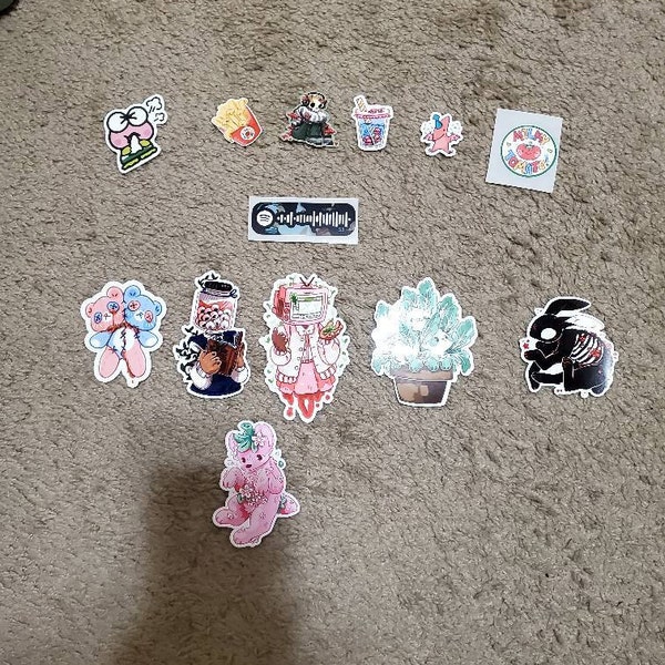 Solar System Ghost Sticker Sheet - Etsy