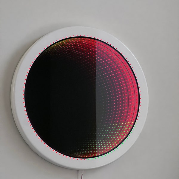 İnfinity Mirror Wall Decor, İnfinity Effect, LED Light Wall Decor ...