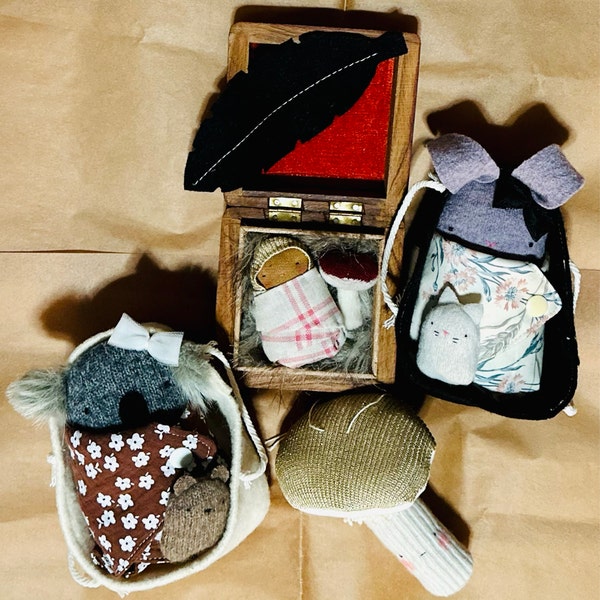 Mini Rabbit, Bunny, Cat, Fox Plush, Koala, Bear Custom,small Stuffed ...