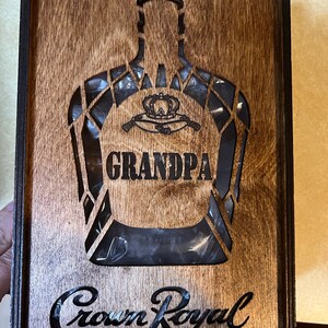 Crown Royal Box I Gift Box I Liquor Box I Custom Gift I Fathers Day ...