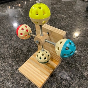 Rotating 4 Hay Balls for Rabbits Rabbit Hay Feeder Toy Bunny | Etsy