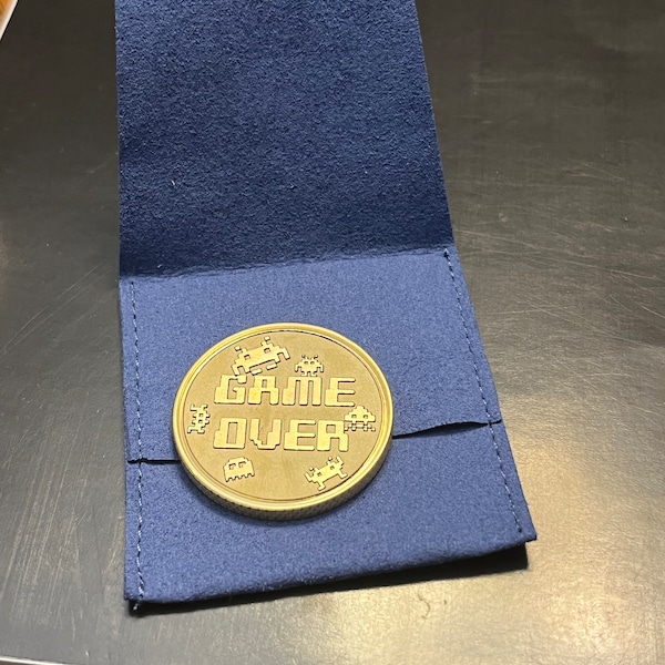 Game Over Coin - Etsy