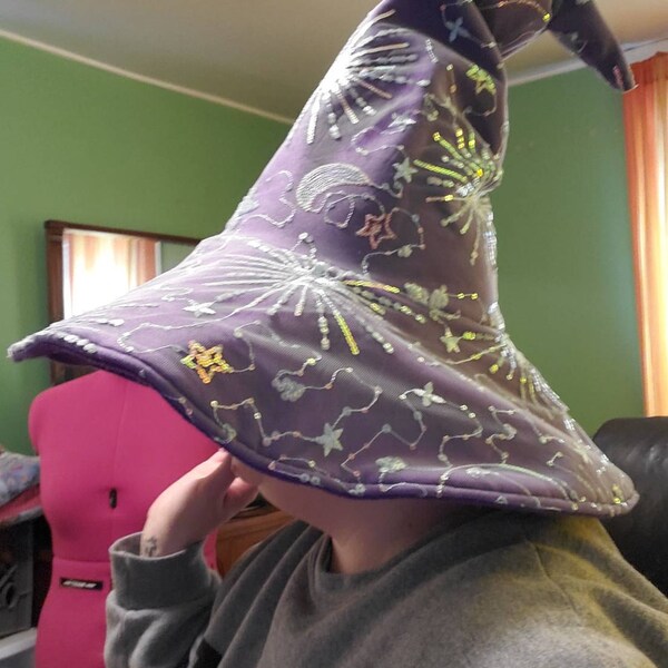 PDF Sewing Pattern Wizard Hat in Three Sizes - Etsy Canada