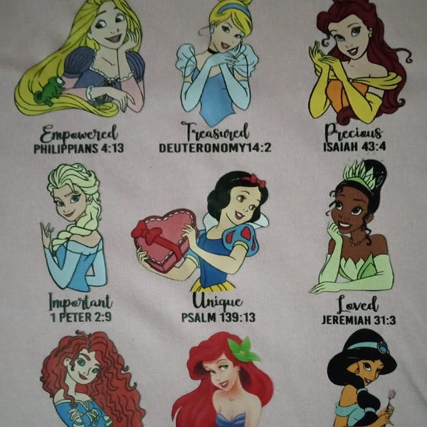 God Says That I Am Princess Shirt, Disney God Says, Disney Christian ...