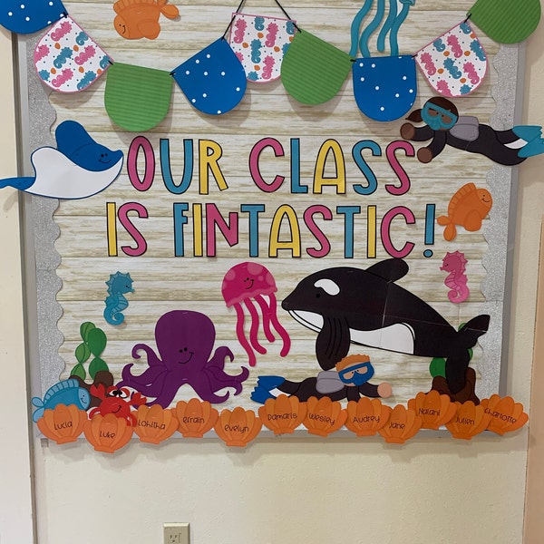 Ocean - Under the Sea - Back to School Bulletin Board - Etsy