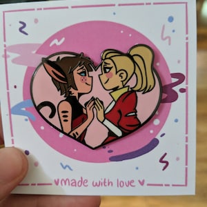 Catradora Hard Enamel Pin | Etsy