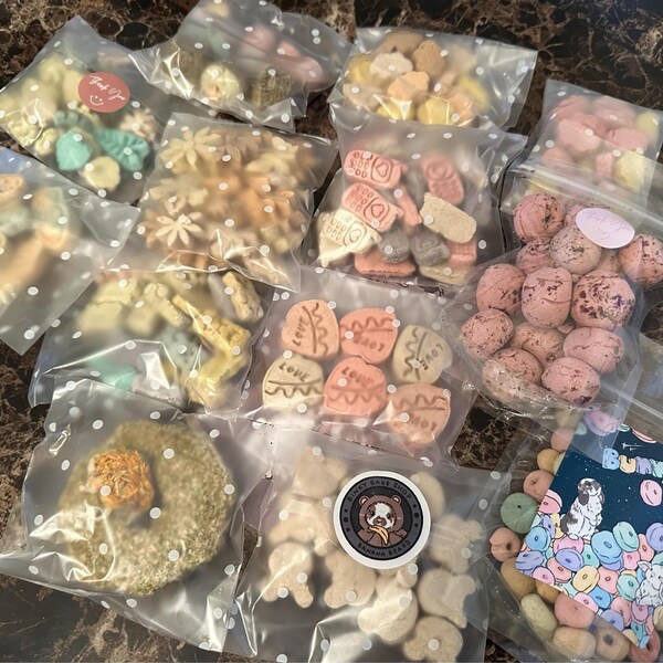 Bunny O's Cereal Treat, Rabbit Fruit Loops Inspired Treat, Small Animal ...