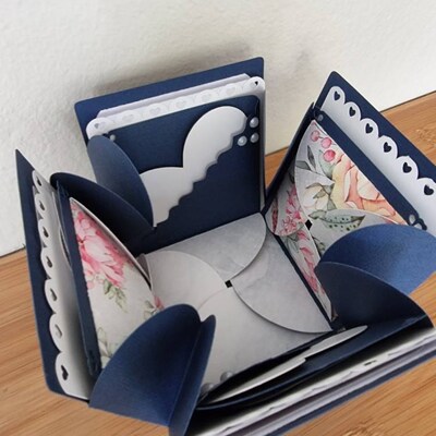 Graduation Exploding Box SVG Digital Download, Grad Gift, Pop-up Card ...