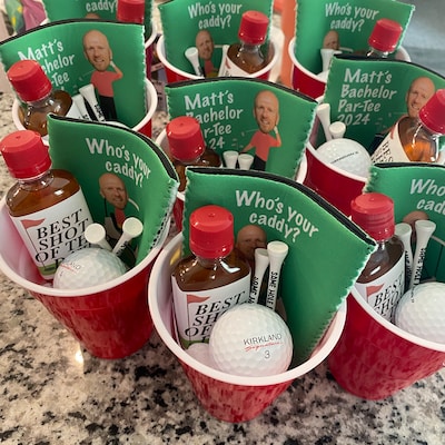 Master's Golf Cups, Golf Party Cups, Golf Weekend Decor, Bachelor Party ...